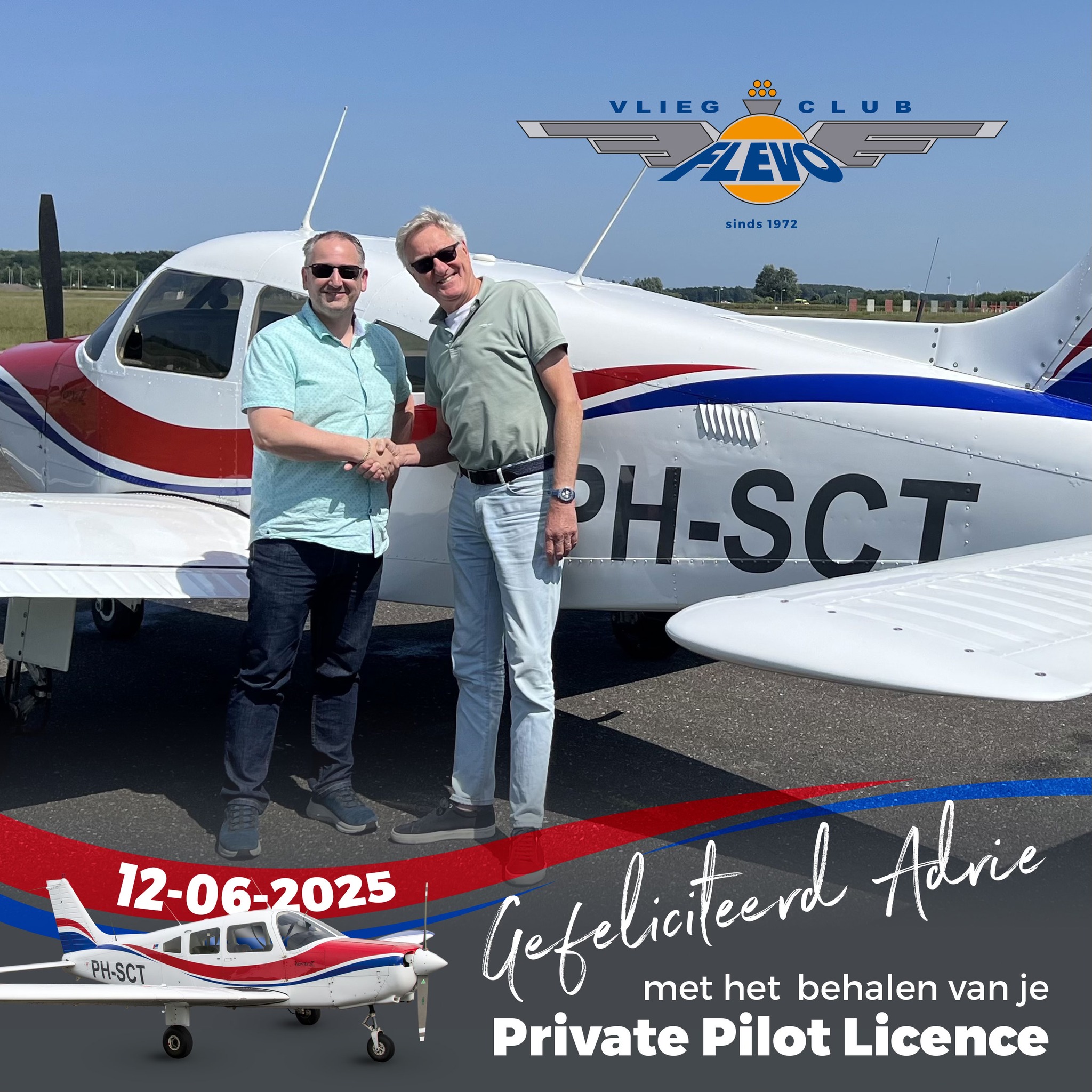 Private Pilot License Adrie - Vliegclub Flevo